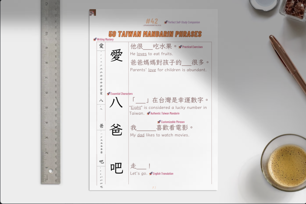 42 Do You Understand These 50 Taiwan Mandarin Phrases 38 Essential A1